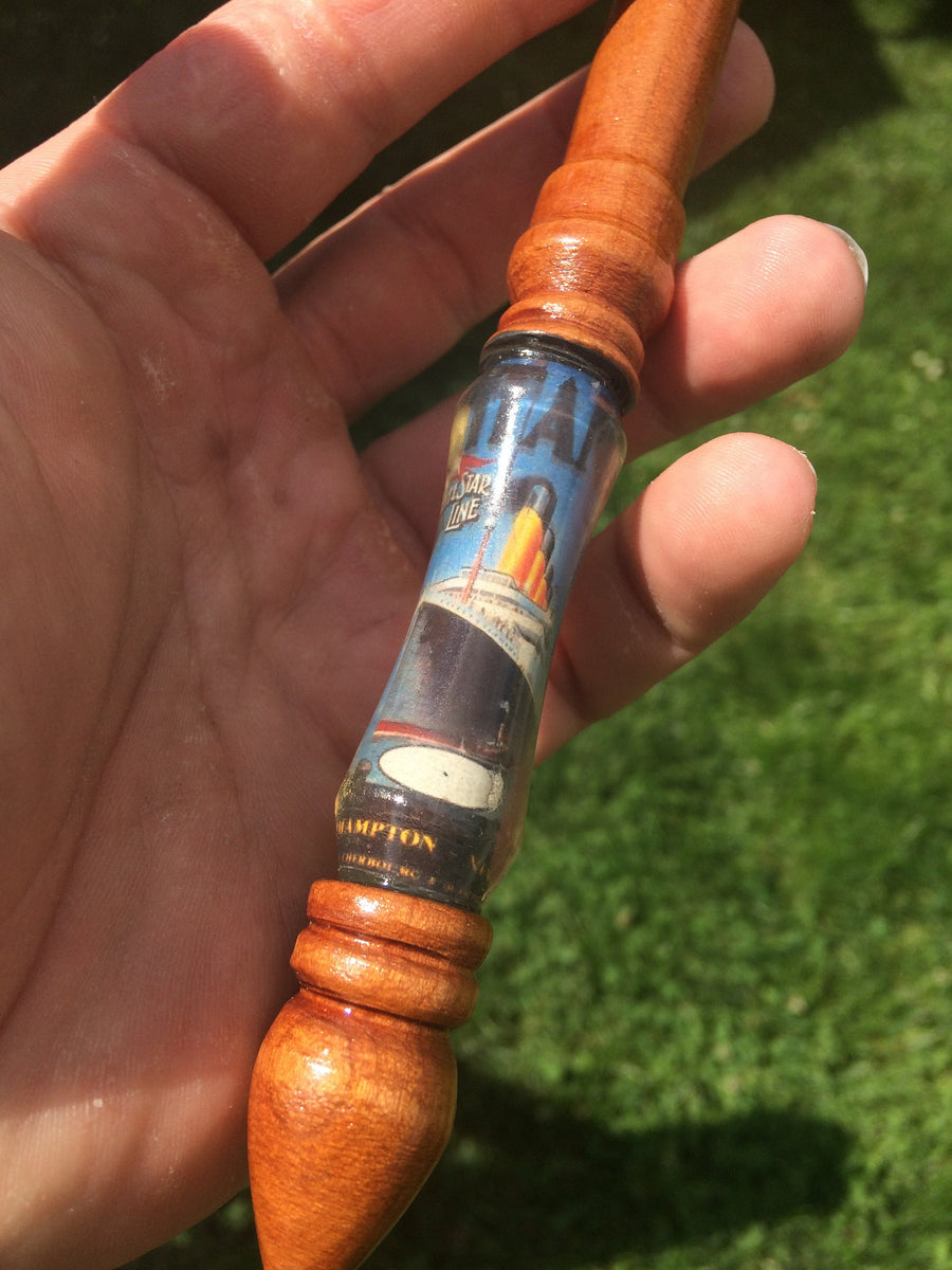 Titanic Series Wand - Coal - One of a Kind Cherry Wand – Rumble and ...