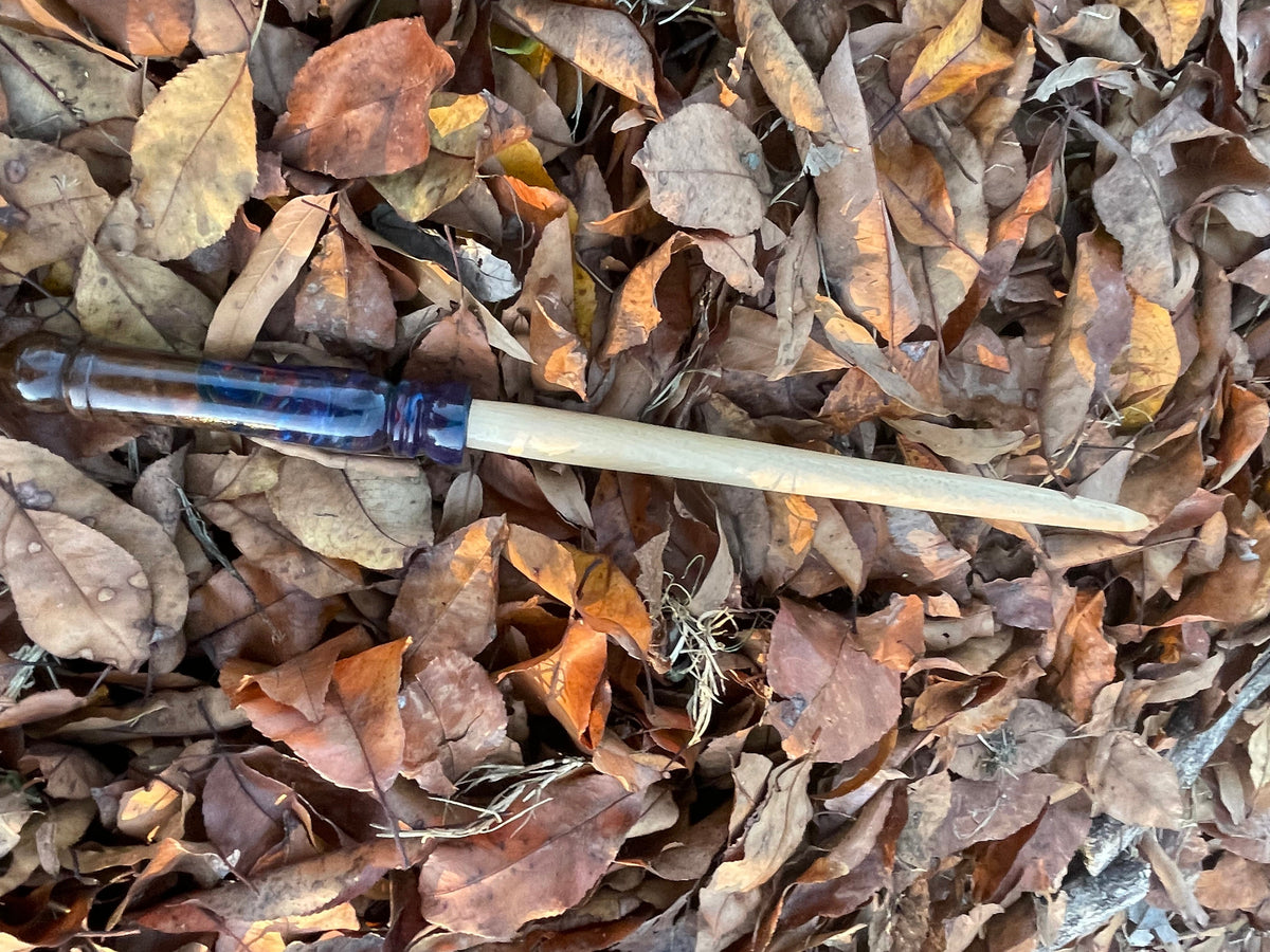 Potion Sparkle and Walnut Burl Wand - One of a Kind - Luna Style ...